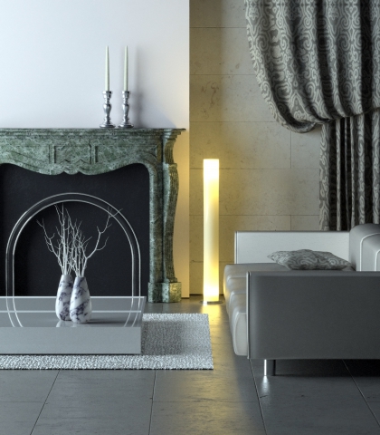 Candle Safety With Curtain